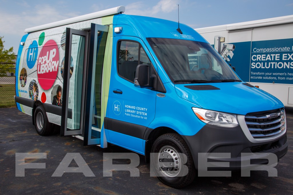 Mobile pop-up library built by Farber brings preschool classes and ...